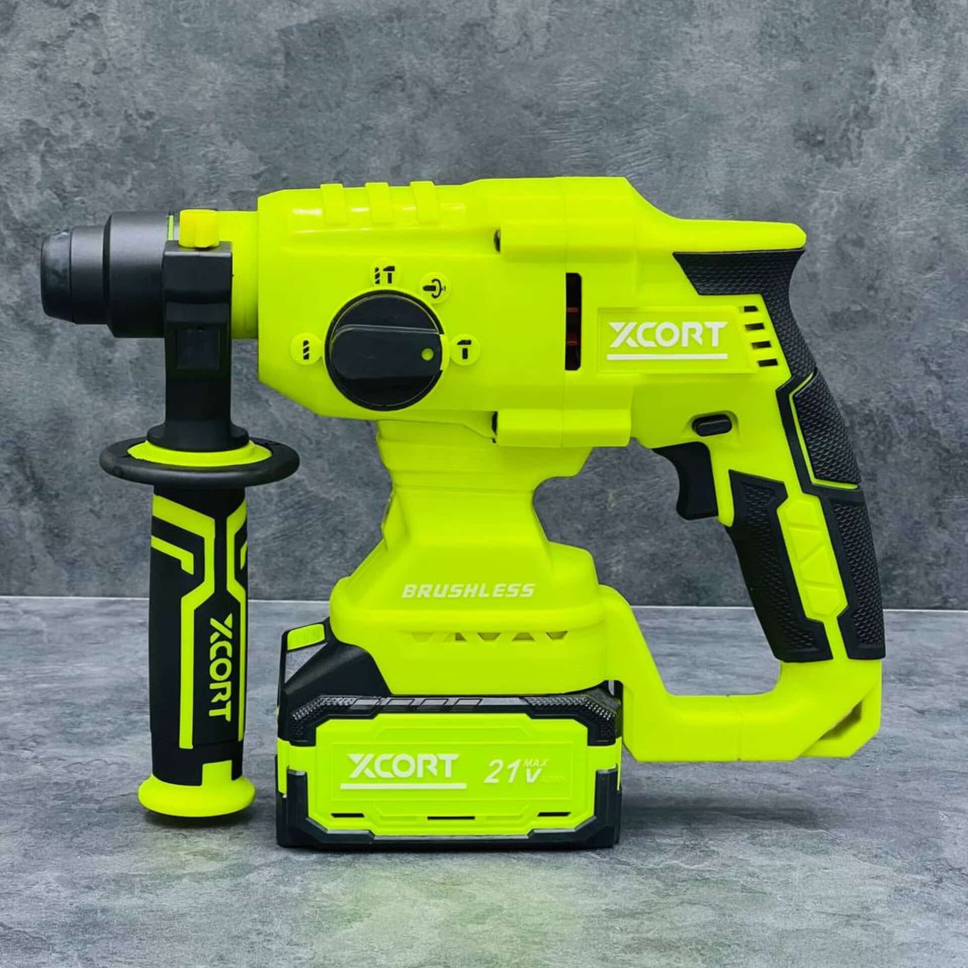 هیلتی/تخریب شارژی براشلس 3 کیلوگرم 3 کاره ایکس کورت مدل XDC09-2001T | نمایندگی ایکس کورت